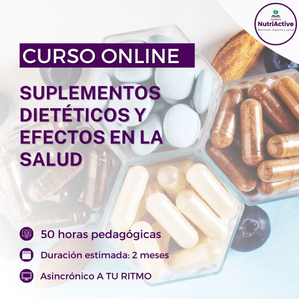 Suplementos dietéticos y efectos en la salud - Academia Nutriactive